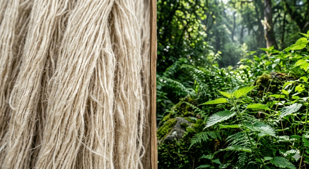The Magic of Himalayan Nettle – Nature’s Golden Thread - Loomaama